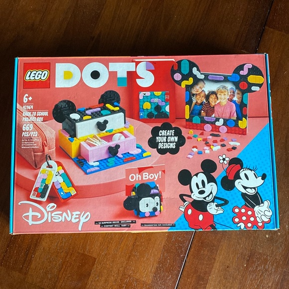 Lego | Toys | Lego Dots Disney Back To School Project Box 4964 | Poshmark